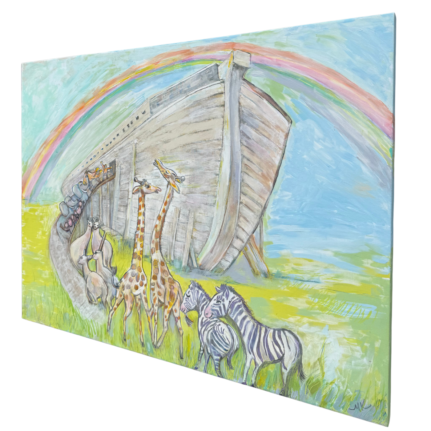 “Rainbow Noah’s Ark” – MKDecker Designs